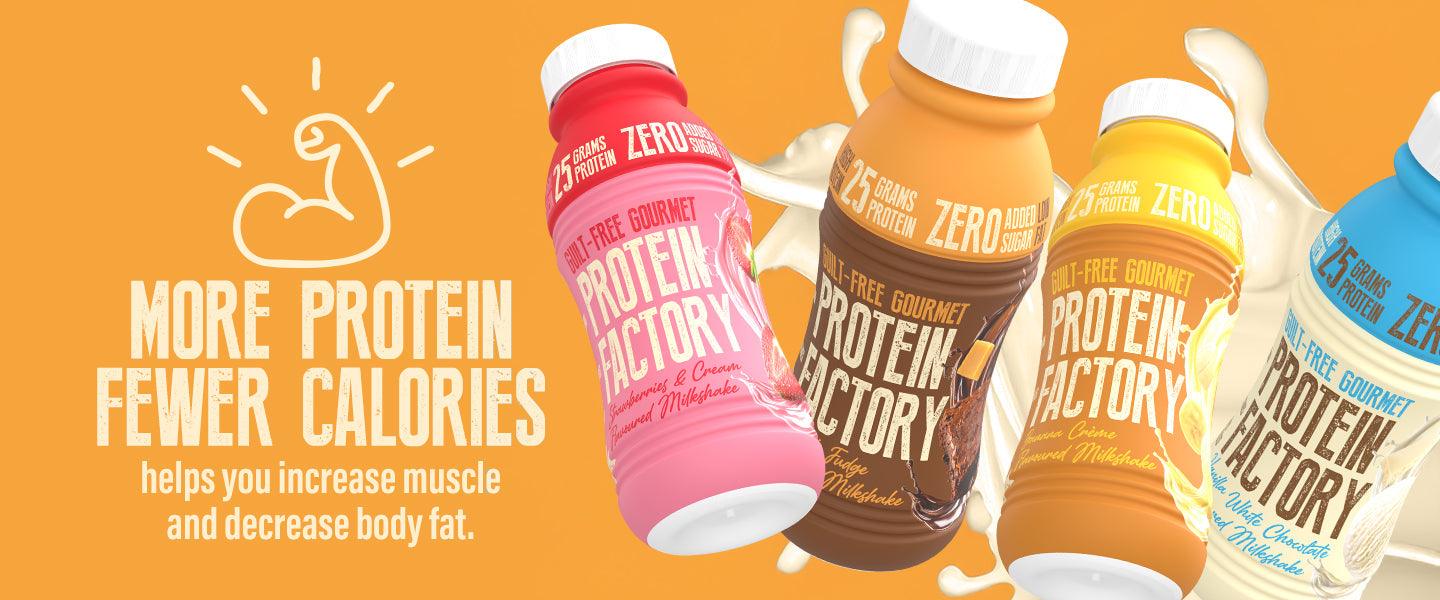 Protein Milkshakes – The Protein Factory