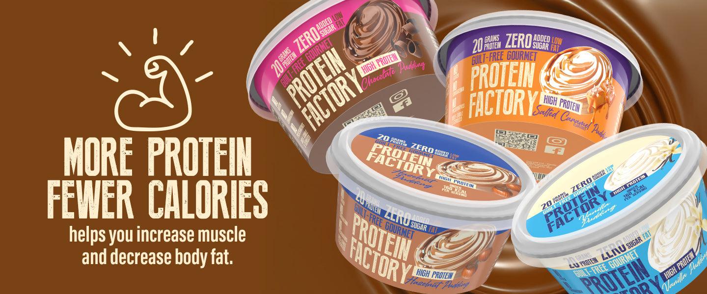 Protein Puddings – The Protein Factory