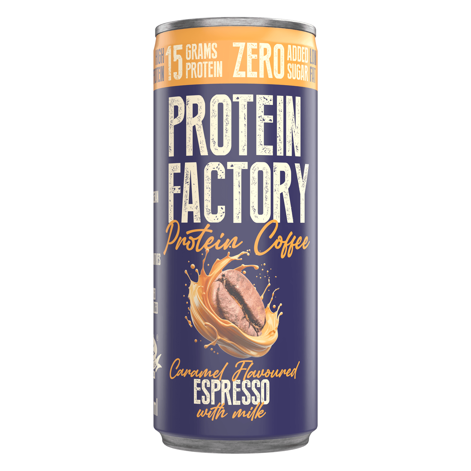 PROTEIN COFFEE - ESPRESSO CARAMEL - 15G PROTEIN - 8X240ML – The Protein ...