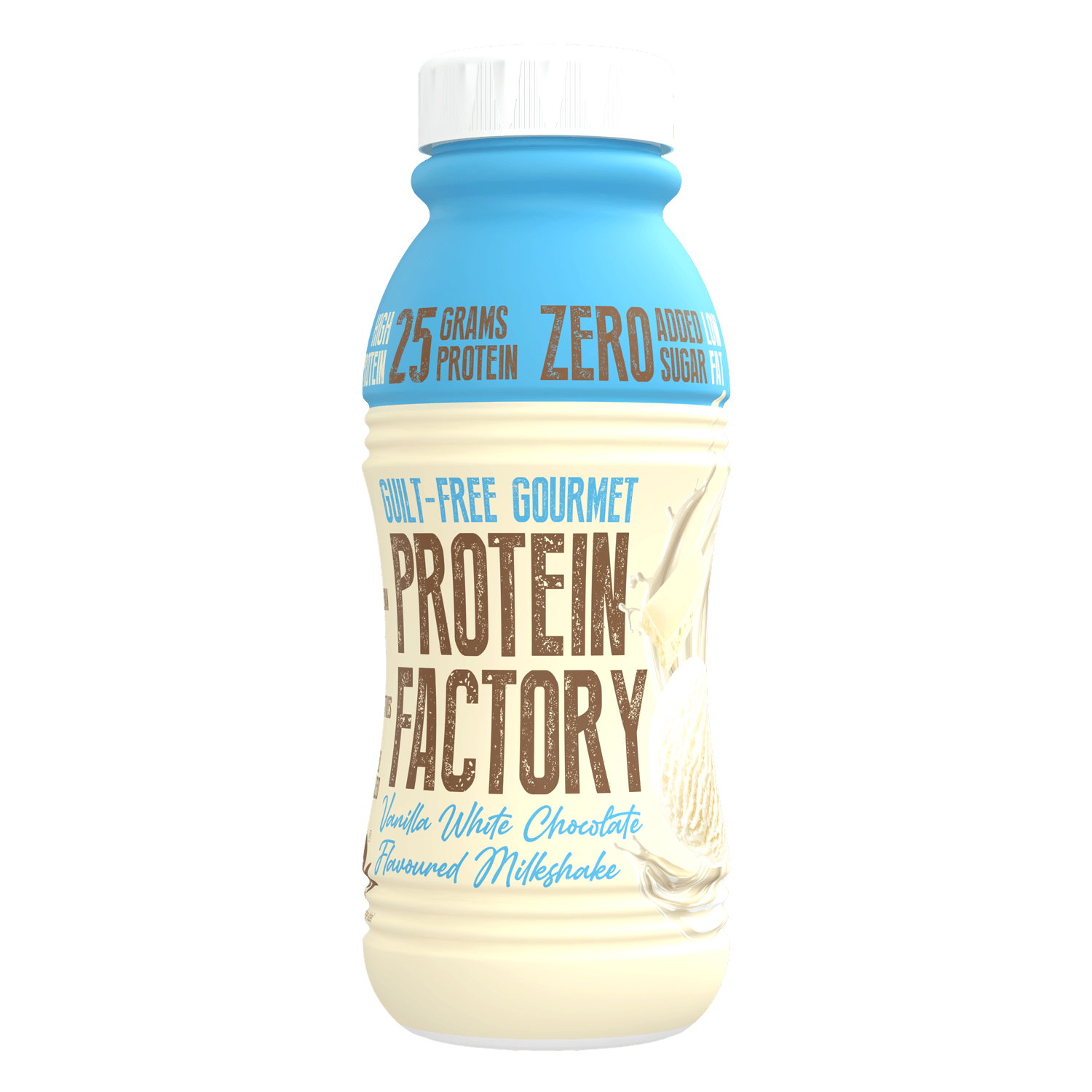 PROTEIN MILKSHAKE - VANILLA WHITE CHOCOLATE - 25G PROTEIN - 8X300ML ...